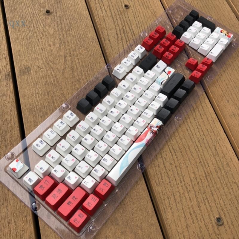 CH*【READY STOCK】 104 Keys set OEM Profile Female Role Theme Keycap For ...