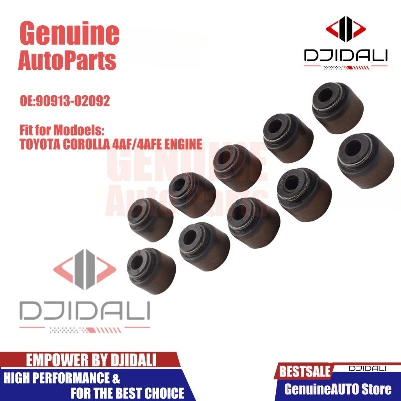 (16pcs)VALVE SEAL SET FOR TOYOTA COROLLA 4AF/4AFE ENGINE 90913-02092 ...