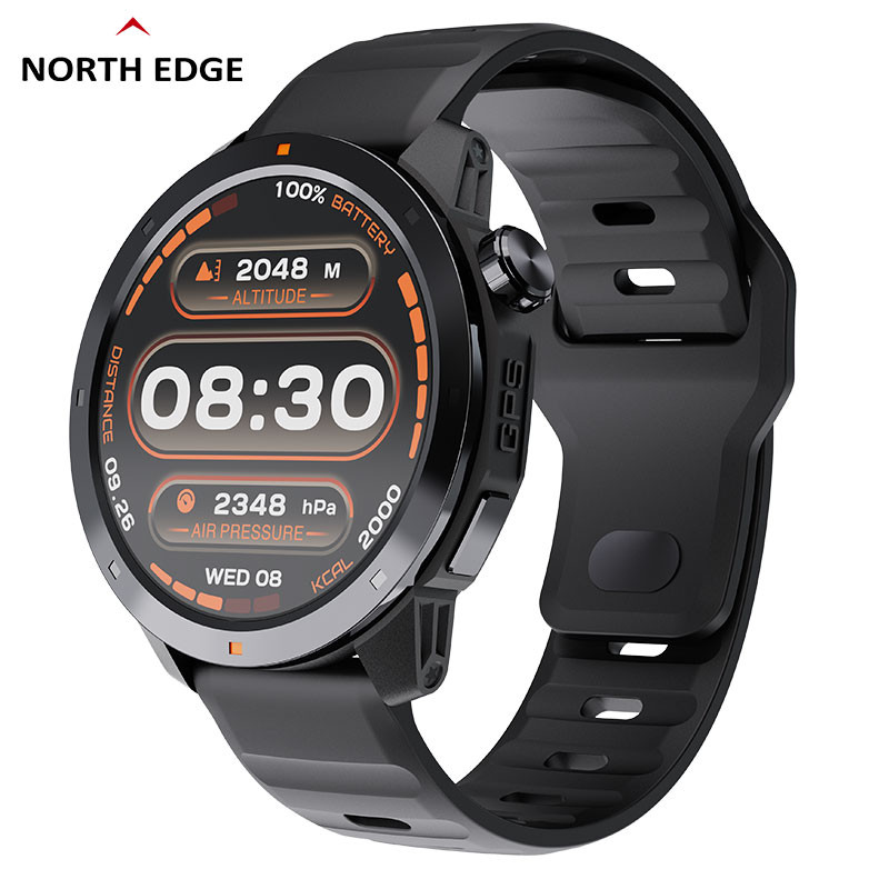 NORTH EDGE X-TREK 2 GPS Track routs Sports Smart Watch 1.43 Amoled ...