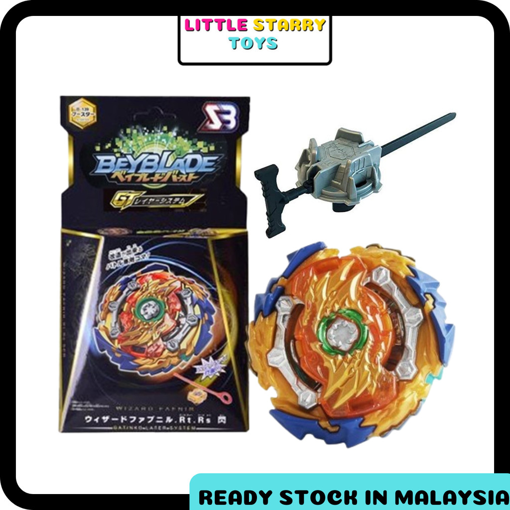 Ready Stock !!! Beyblade Burst Gasing Spinning Top Launchers Box B139 B ...