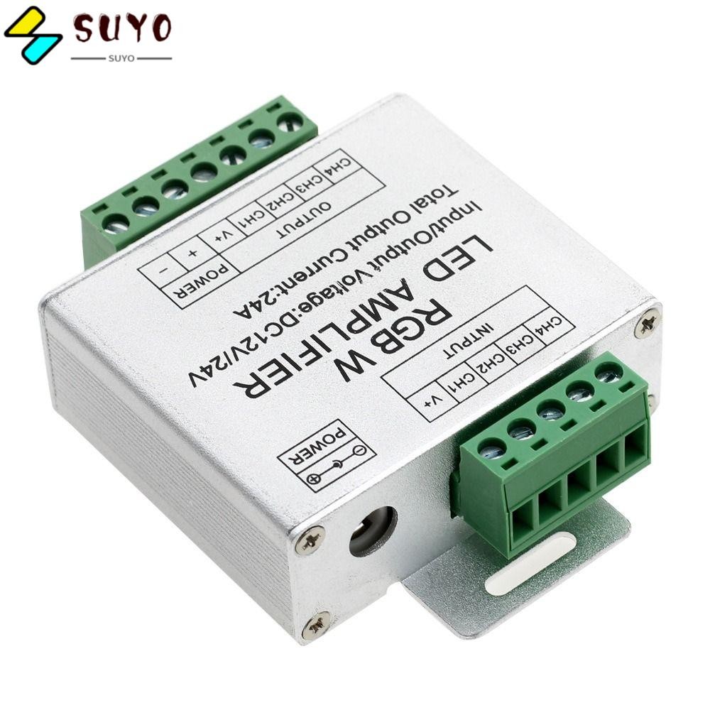 SUYO RGBW Amplifier, Console Controller 24A Signal Amplifier Controller ...