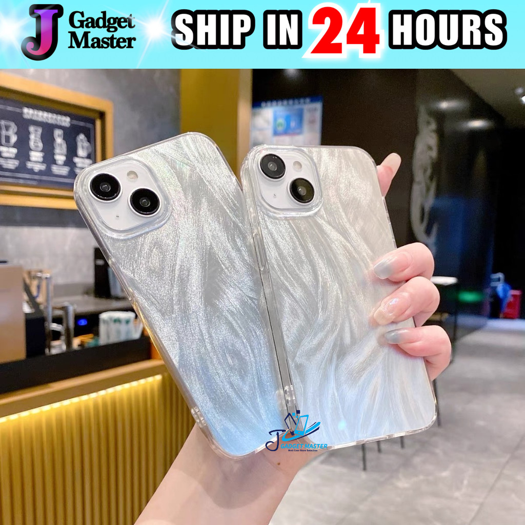 Samsung A02 A02s A03 A03s A04 A04s A05 A05s A06 A12 A13 A14 A15 A16 Bling Plain Silver Feather ...