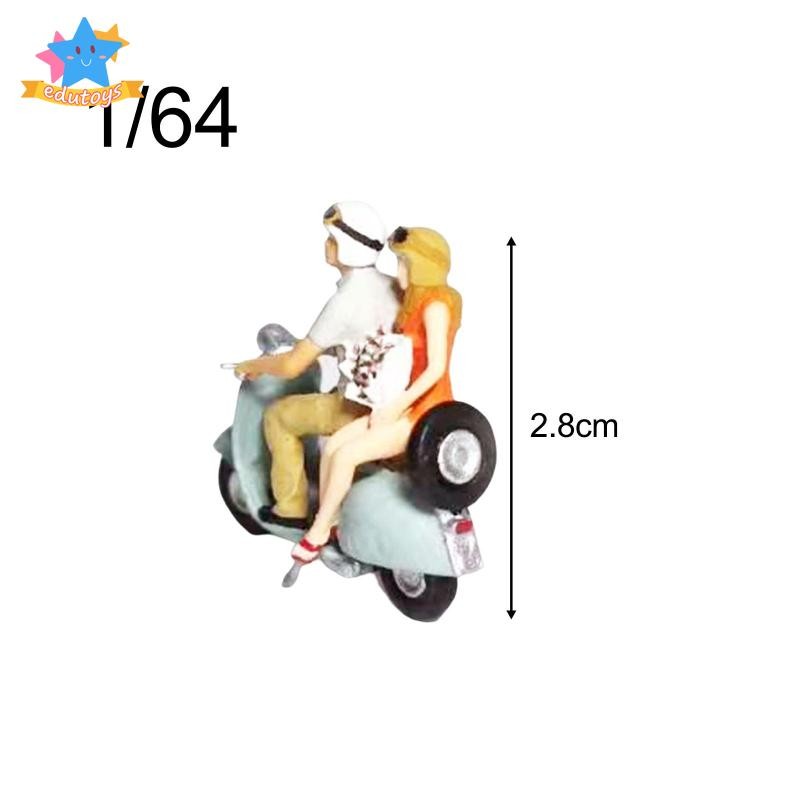 [Edstars] 3D Printed 1/64 Figures Driving Motorcycle Movie Character ...