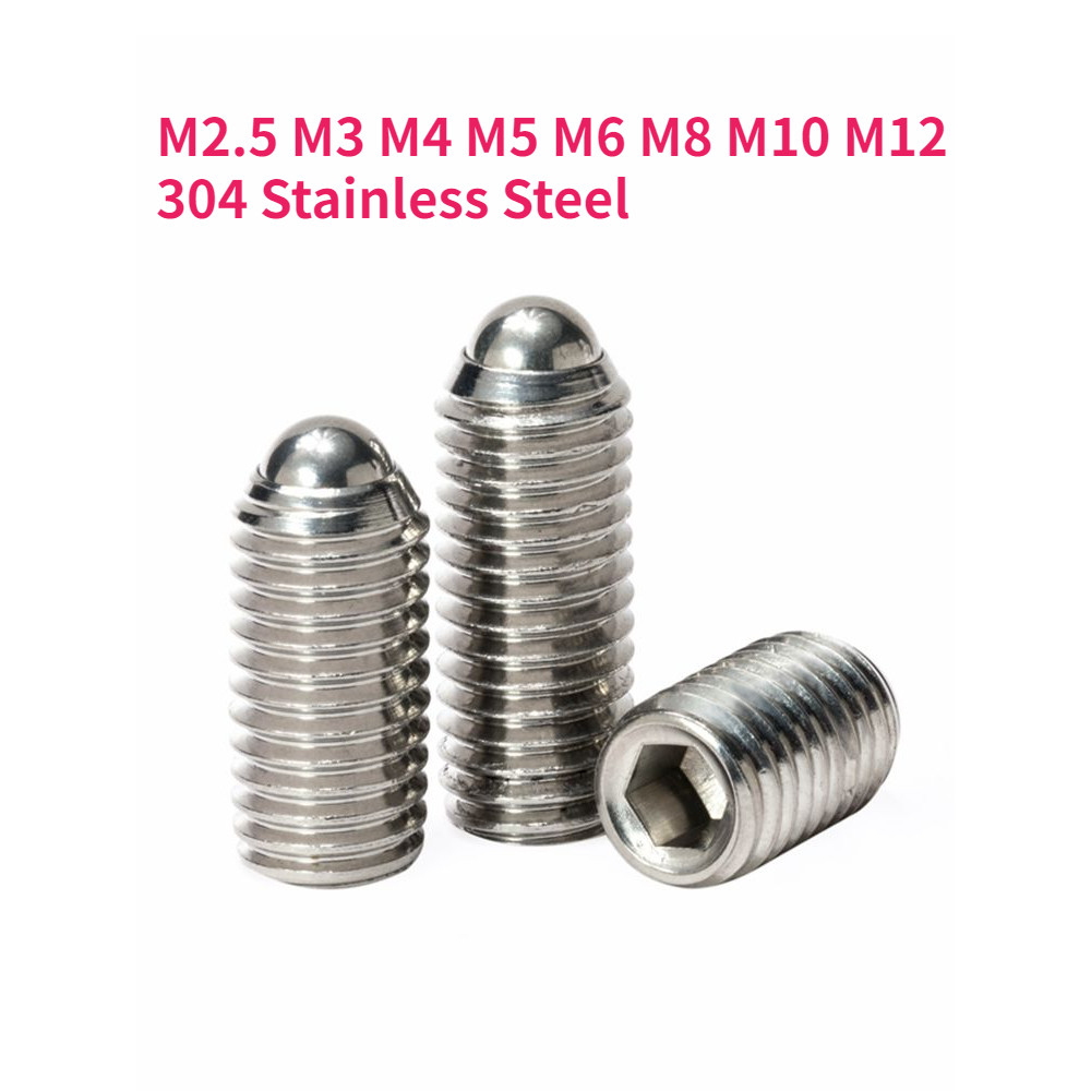 M2.5 M3 M4 M5 M6 M8 M10 M12 304 A2 Stainless Steel Hex Socket Spring ...