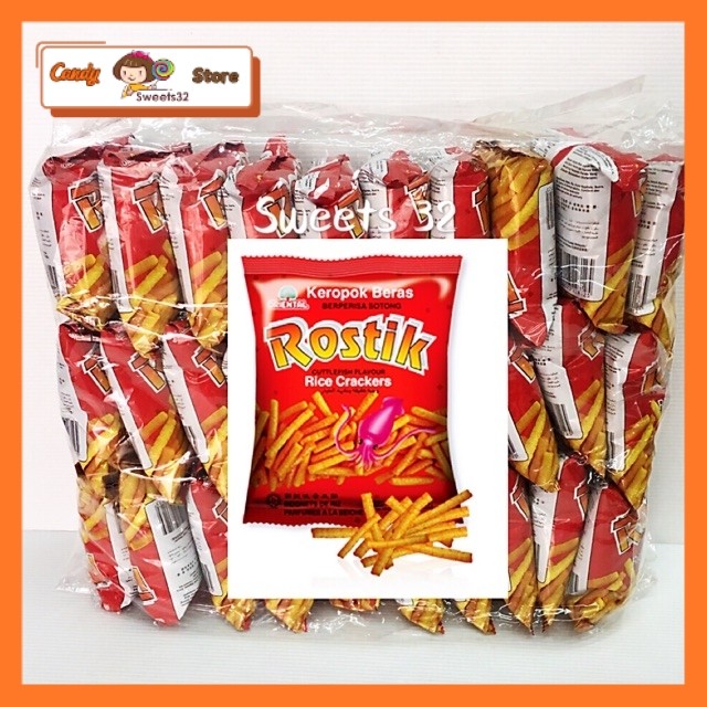Rostik Snack 30packs Keropok Perisa Sotong | Shopee Malaysia