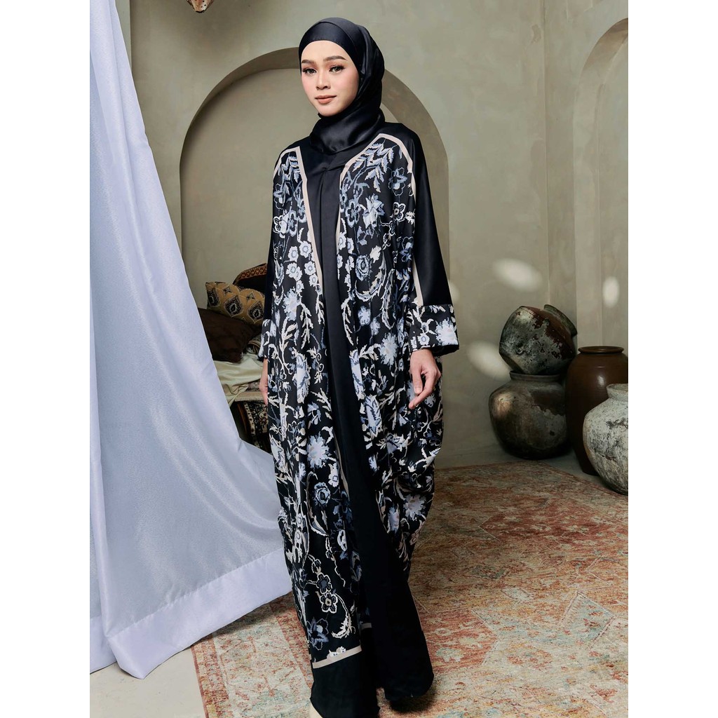 Maleeka Jubah - Black By Zefiks | Shopee Malaysia