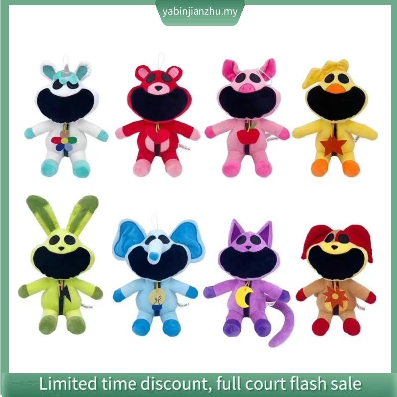 30CM Smiling Critters Plush Toy Smiling Critters Cat Doll Soft Toy ...