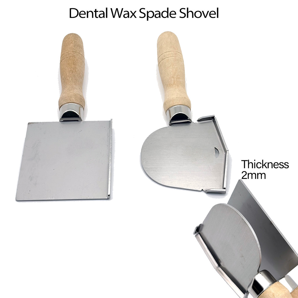 Dental Wax Spade Shovel Oral Full Denture Processing Wax Dyke Produce ...