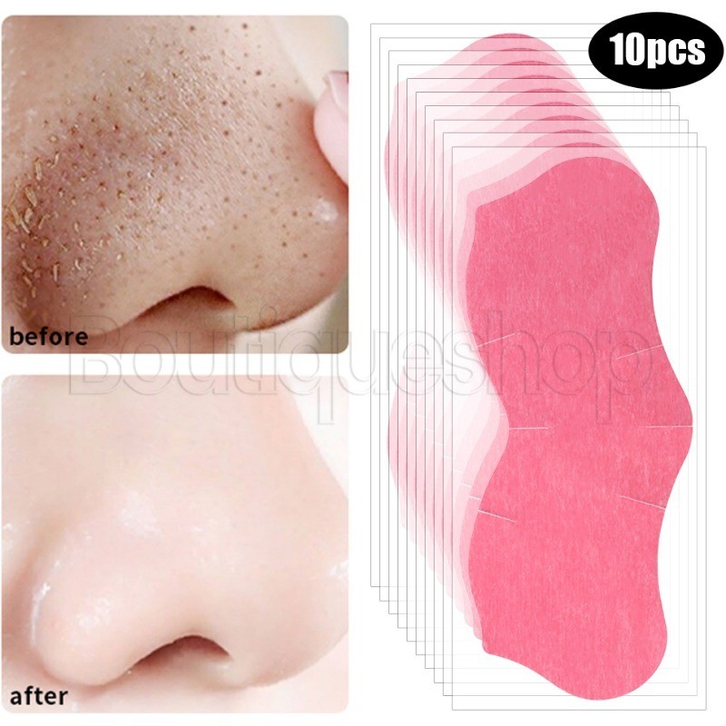 [ Featured ] 10 Pcs Deep Cleaning Pores Nasal Mask - Shrink Pore T Zone ...