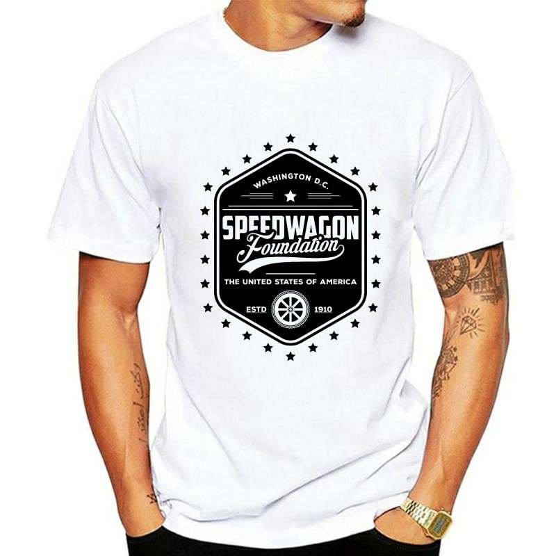 Men t-shirt Speedwagon Foundation tshirt men t shirt | Shopee Malaysia