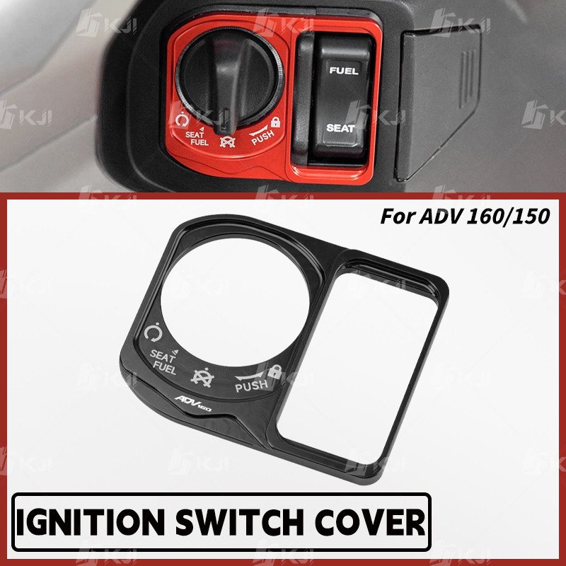 For Honda ADV 160/150 Ignition Switch Cover Decorative Trim Key Switch ...