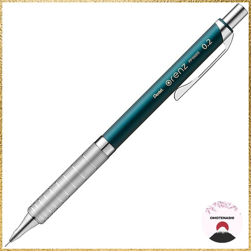 Pentel Sharp Pen Orenz Metal Grip 02 XPP1002G2-S2 Turquoise Blue Pentel ...