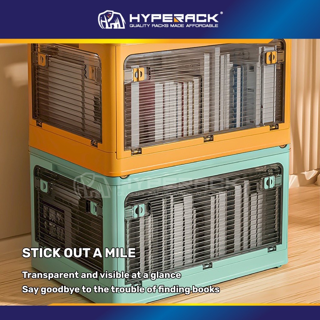 HYPERACK ™ Foldable Box Storage Home Organizers Display Stackable ...