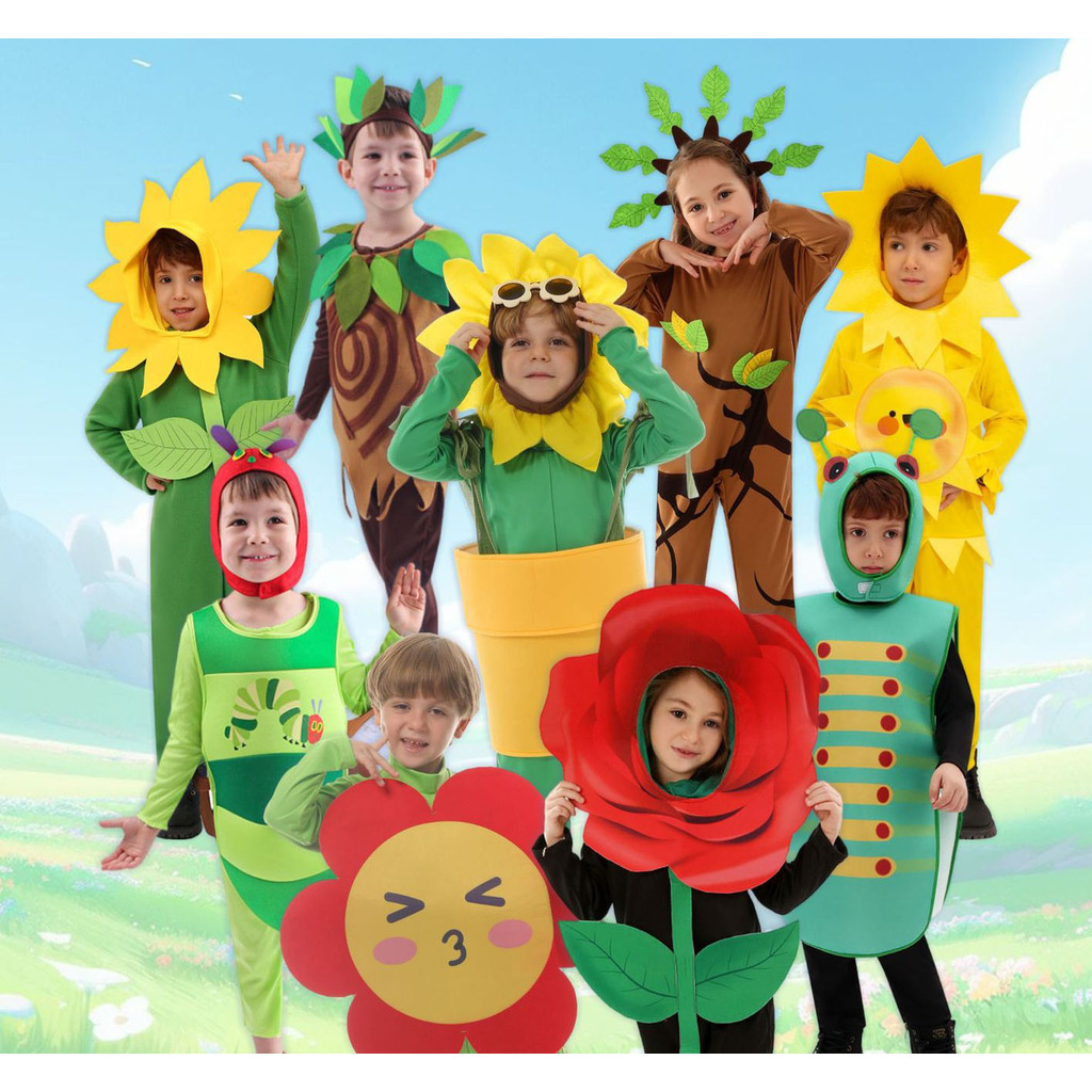 Children's performance costume School Play Party Outfits sun flower ...