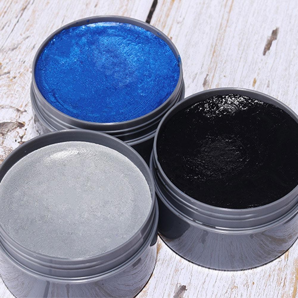 Hair Wax Color Styling Temporary Hair Dye Disposable Paste Coloring ...