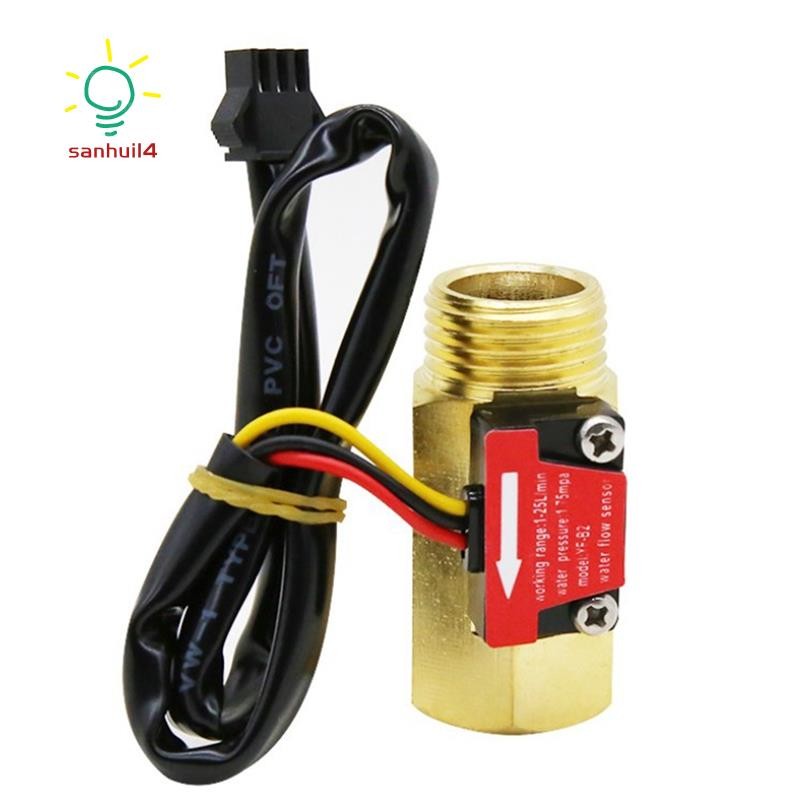 G1/2 inch Water Flow Hall Sensor Switch Flow Meter for Industrial ...