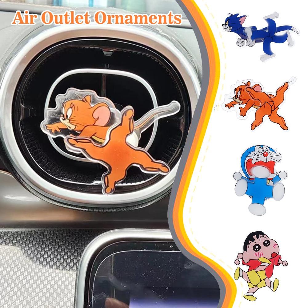 Fun Decorations For Car Air Vents Tom Cartoon Jerry Ornaments That Can ...