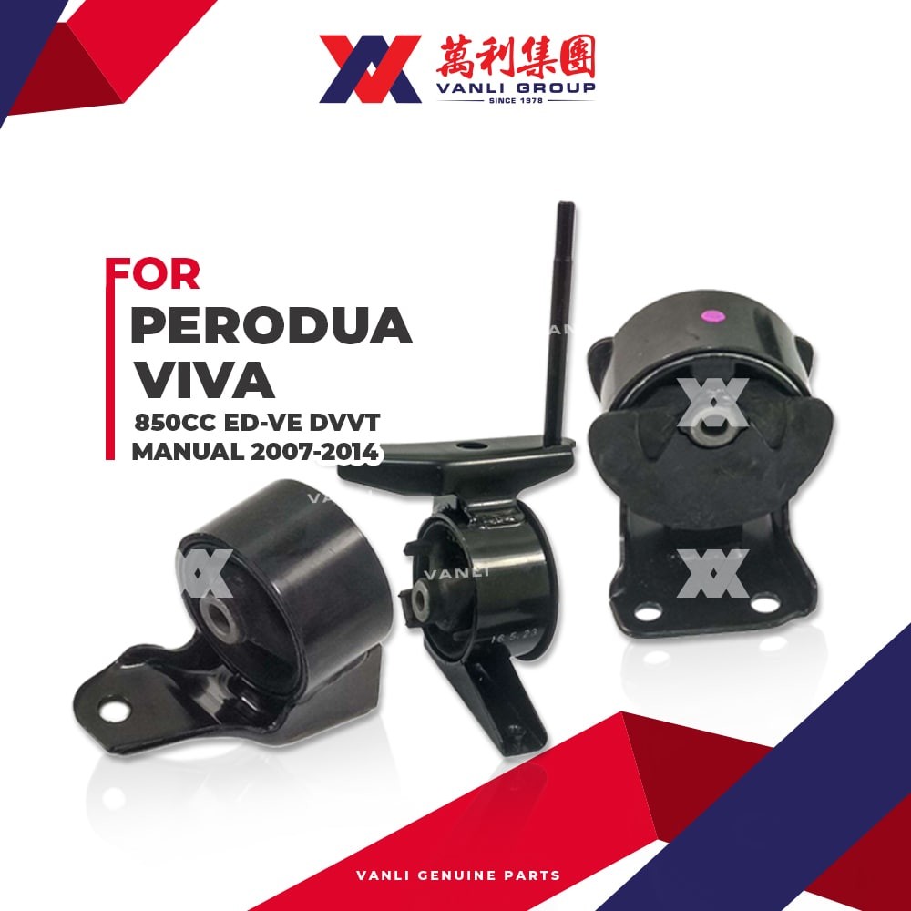 Perodua Engine Mounting Set For Perodua Viva 850 CC ED-VE DVVT MANUAL ...