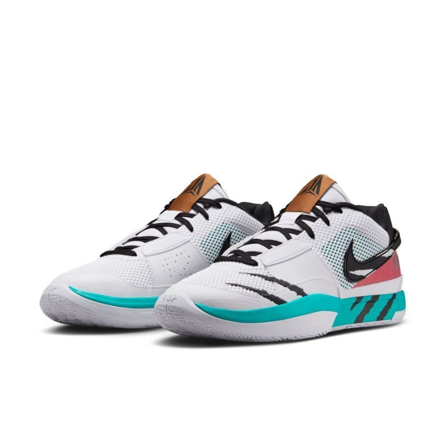 Nike JA 1 Scratch EP White Turbo Green University Red Black HJ7929-100 ...