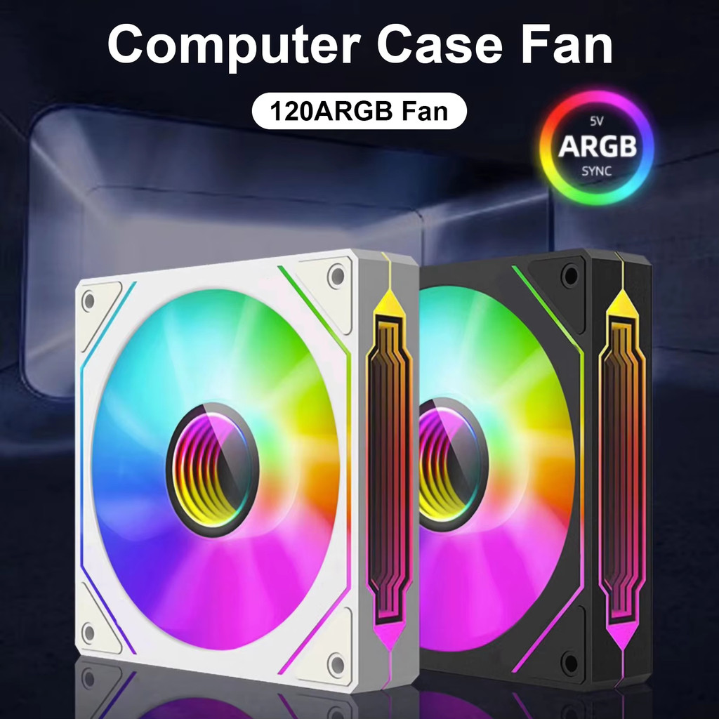 Infinity Mirror RGB Fan 120mm GEN4 ARGB PWM 2 In 1 Front And Back PC ...