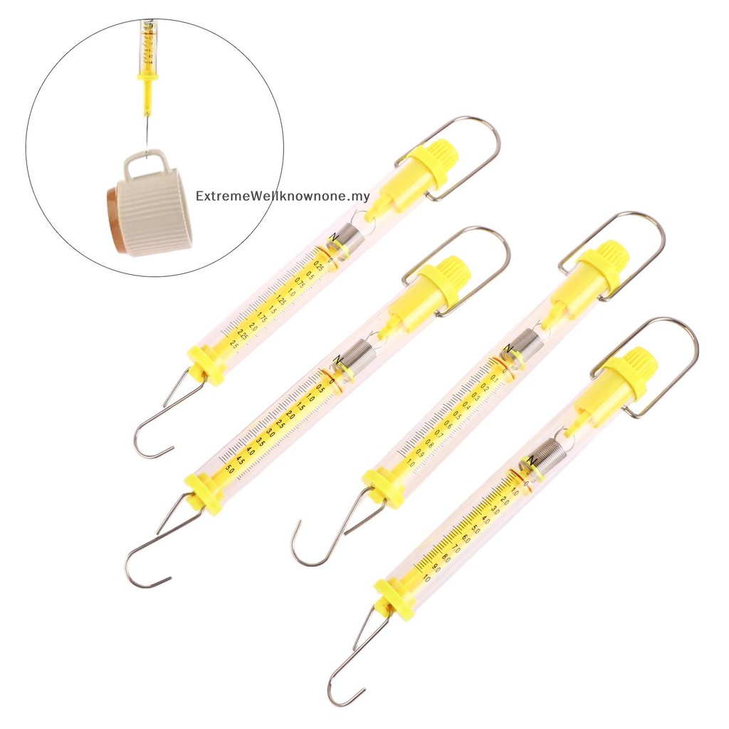 EWMY Teaching Physical Mechanics Prop Newton Gram 14005 Cylindrical Dynamometer 1N/2.5N/5N/10N ...