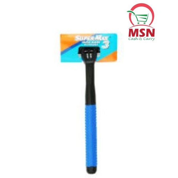 Super Max Triple Blade Disposable Disposable 3 Blade Razor For Men 14g ...