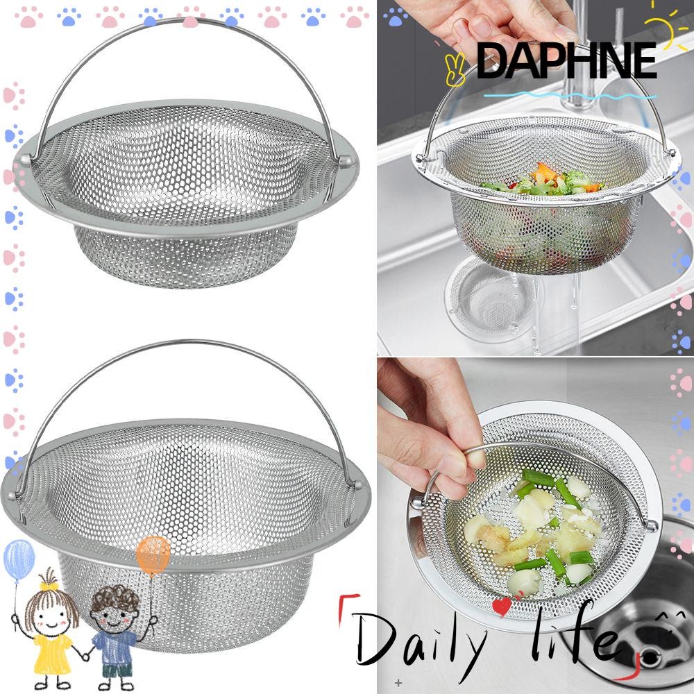 DAPHNE-HOME Sink Strainer Bathroom Shower Useful Waste Drainer Water ...