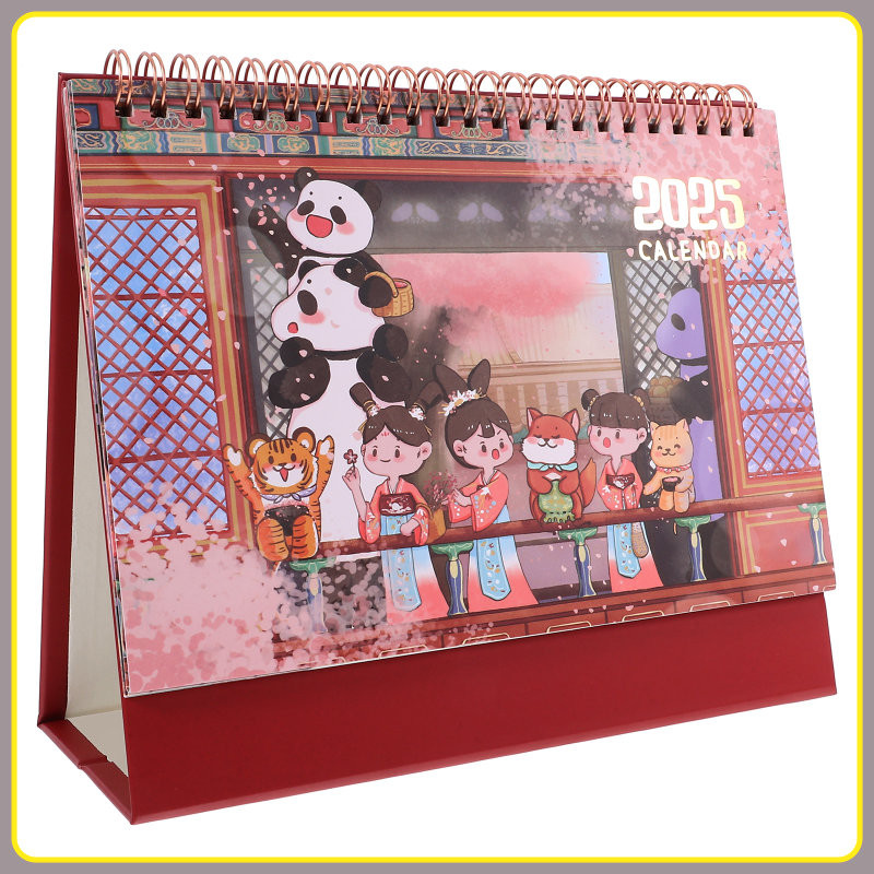 2025 Chinese Desk Calendar New Year Countdown Office Table 2024 ...