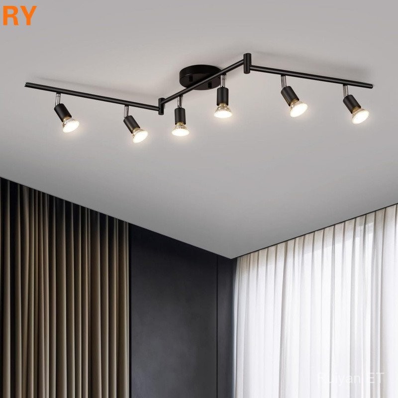 RY 4 Heads 6 Heads led Spotlight Ceiling Ceiling Spotlight Exhibition ...