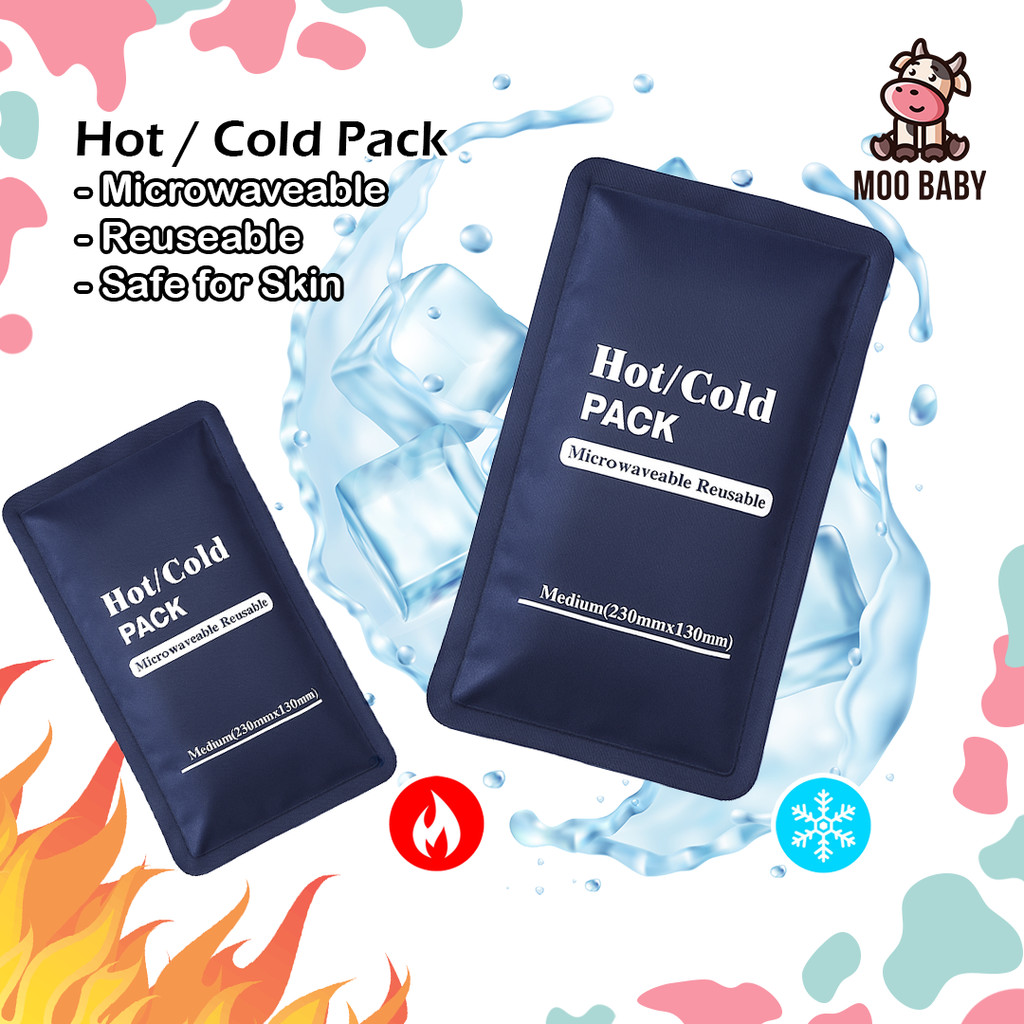 Moo Baby Reusable Ice Pack Gel Cold Pack Hot Pack Ais Pack Hot Cold ...