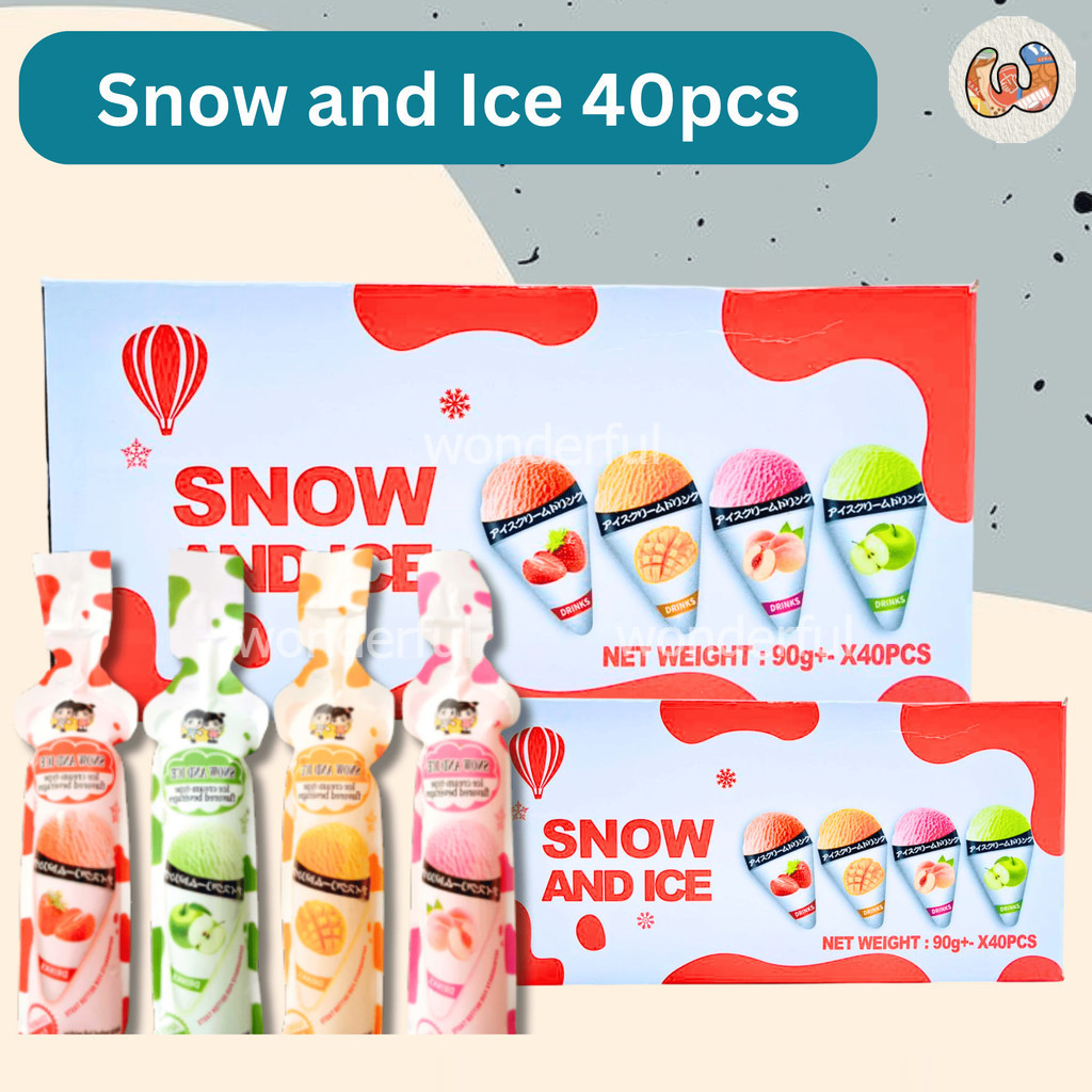WF Snow and Ice Flavoured Drink Jenis Minuman Aiskrim Rasa Buah Buahan ...