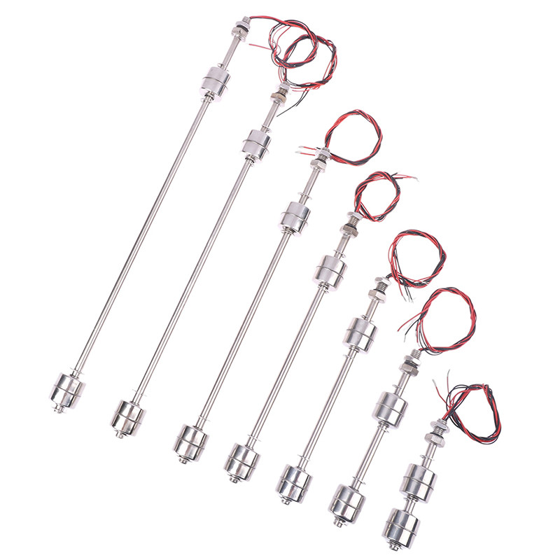 Pinkcat Double Balls Float Switch Stainless Steel Tank Pool Controller Water Level Liquid Flow ...