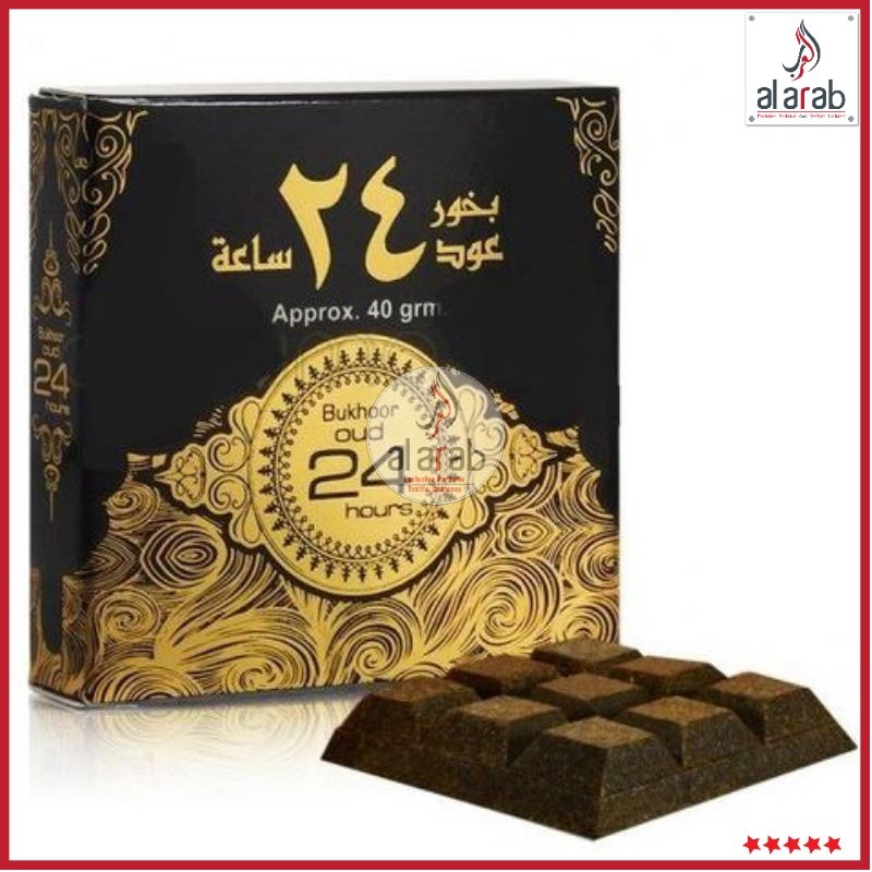 NEW Arabic Bakhoor Bukhoor Oud 24 Hours 40 gram [Ready Stock] | Shopee ...