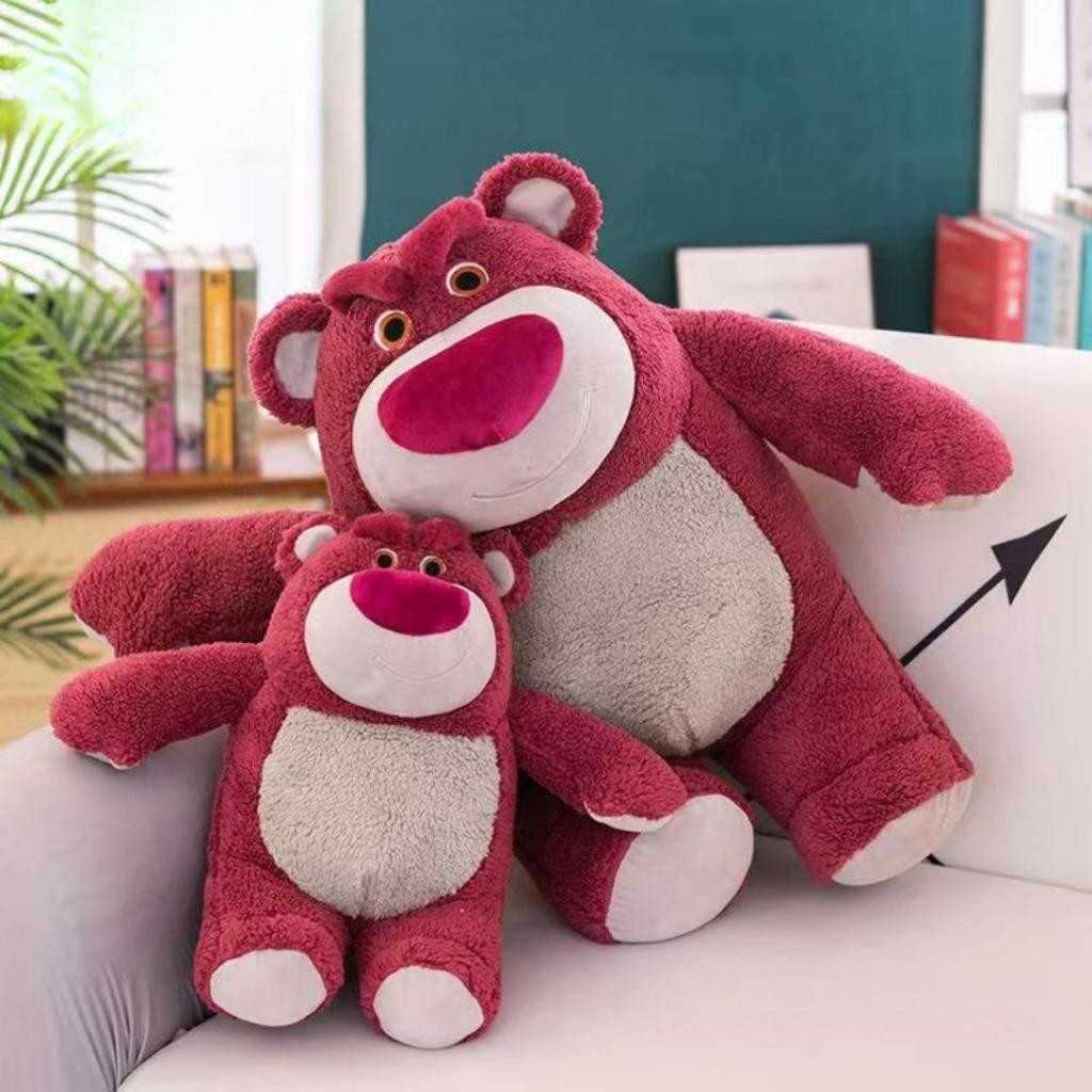 【STRAWBERRY BEAR】Ls05 Anak Patung Lotso Besar Teddy Bear Lotso Gift ...