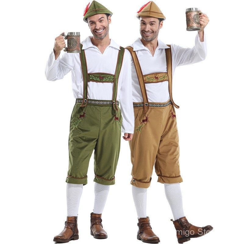 German Beer Festival Costume Pants Set Men Adult Halloween costumes ...