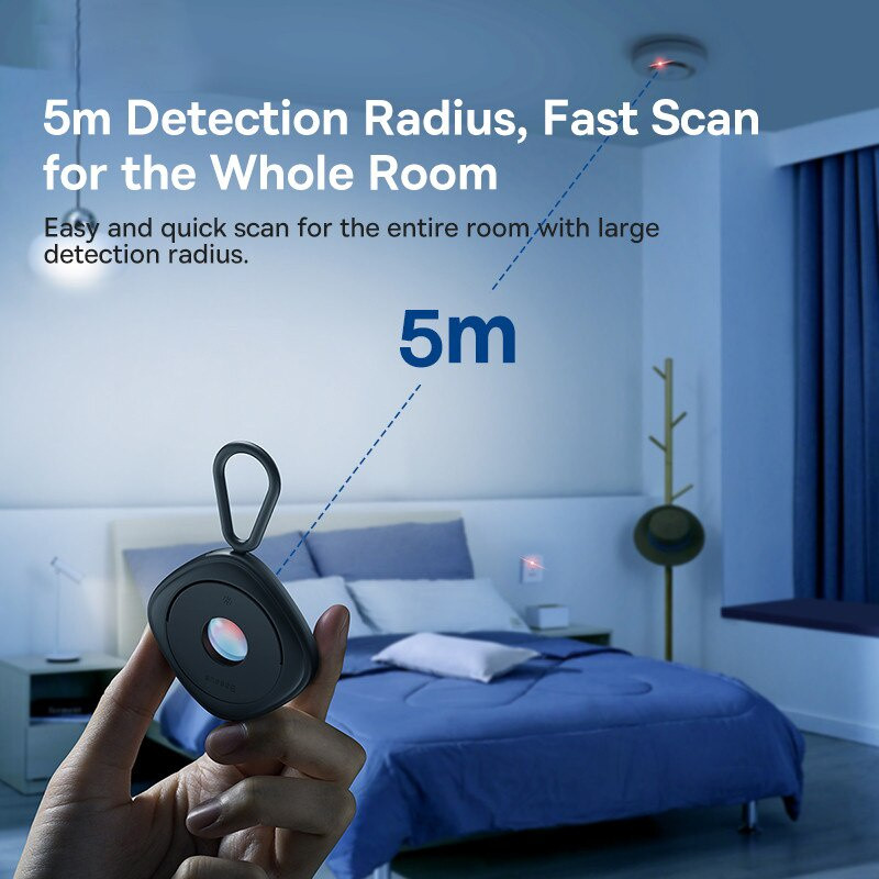 Camera Detector Portable Infrared Detection Pinhole Hidden camera ...