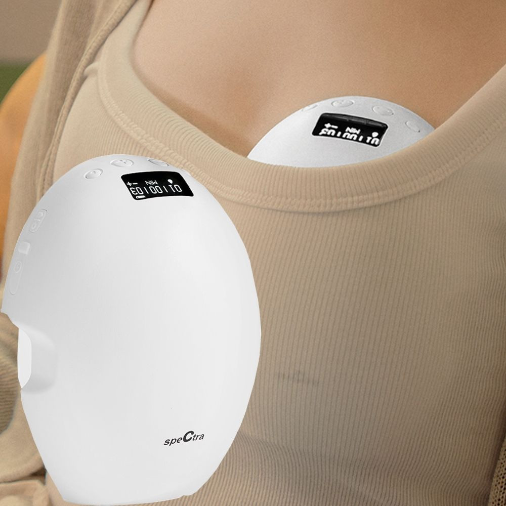 Spectra Wearable 2 Portable Electric Breast Feeding Pump Wireless Korea ...
