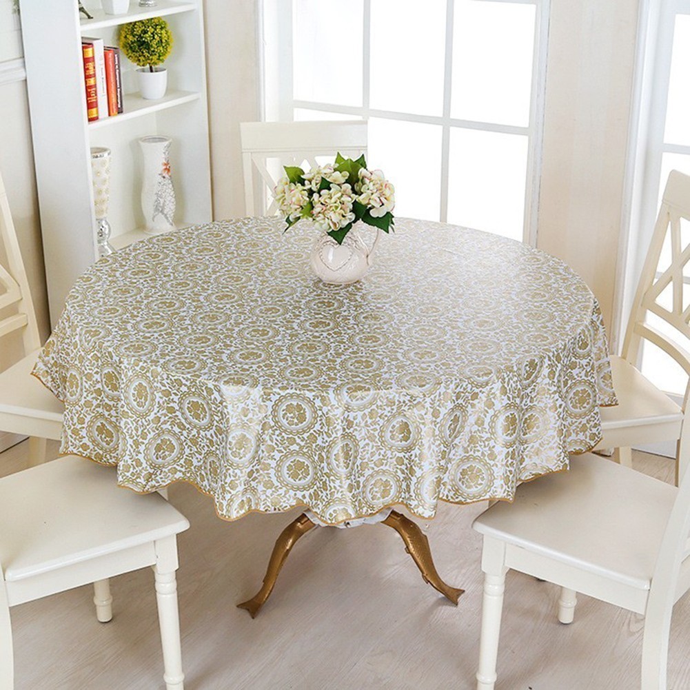 [THEBEST]Round Table Cloth Table Cloths Round for 6 seaters 4 seaters ...