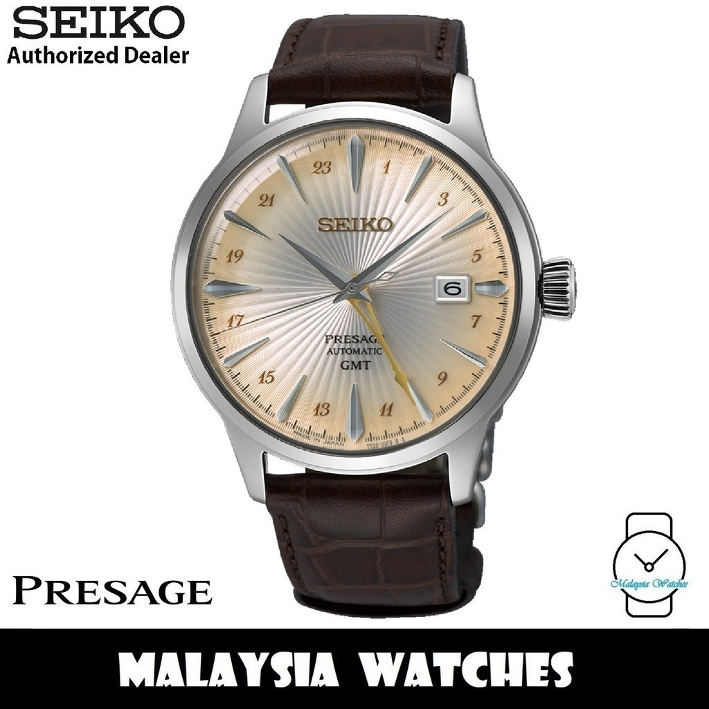 Seiko SSK041J1 Presage GMT Cocktail Time Made in Japan Automatic Box ...