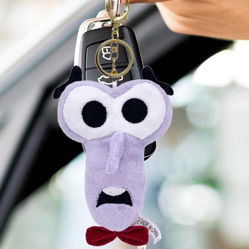 Inside Out 2 Plush Keychain Cute Pendant Dolls Fear Characters Cute Key ...
