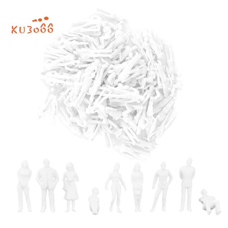 1:50 White Figures Architectural Model Human Scale HO Model Plastic ...