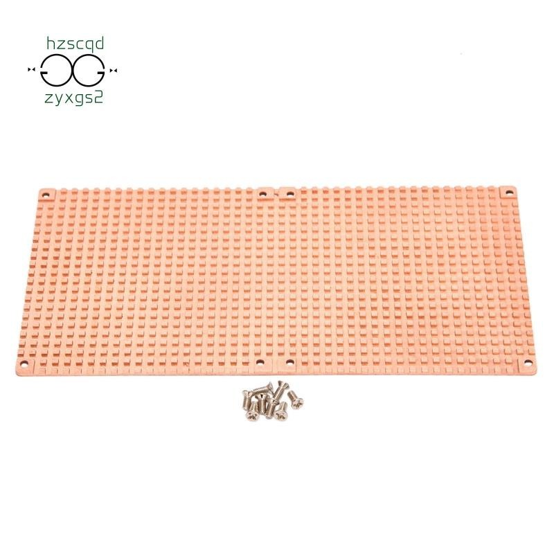GPU Backplate Pure Copper Heatsink Graphics Card Radiator Memory ...