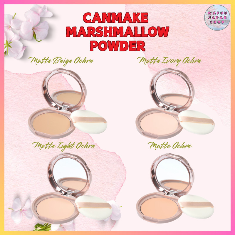 Canmake Tokyo Marshmallow Finish Powder 10g (MB/MI/ML/MO) / Refill 10g (MB/MI/ML/MO) / Special ...