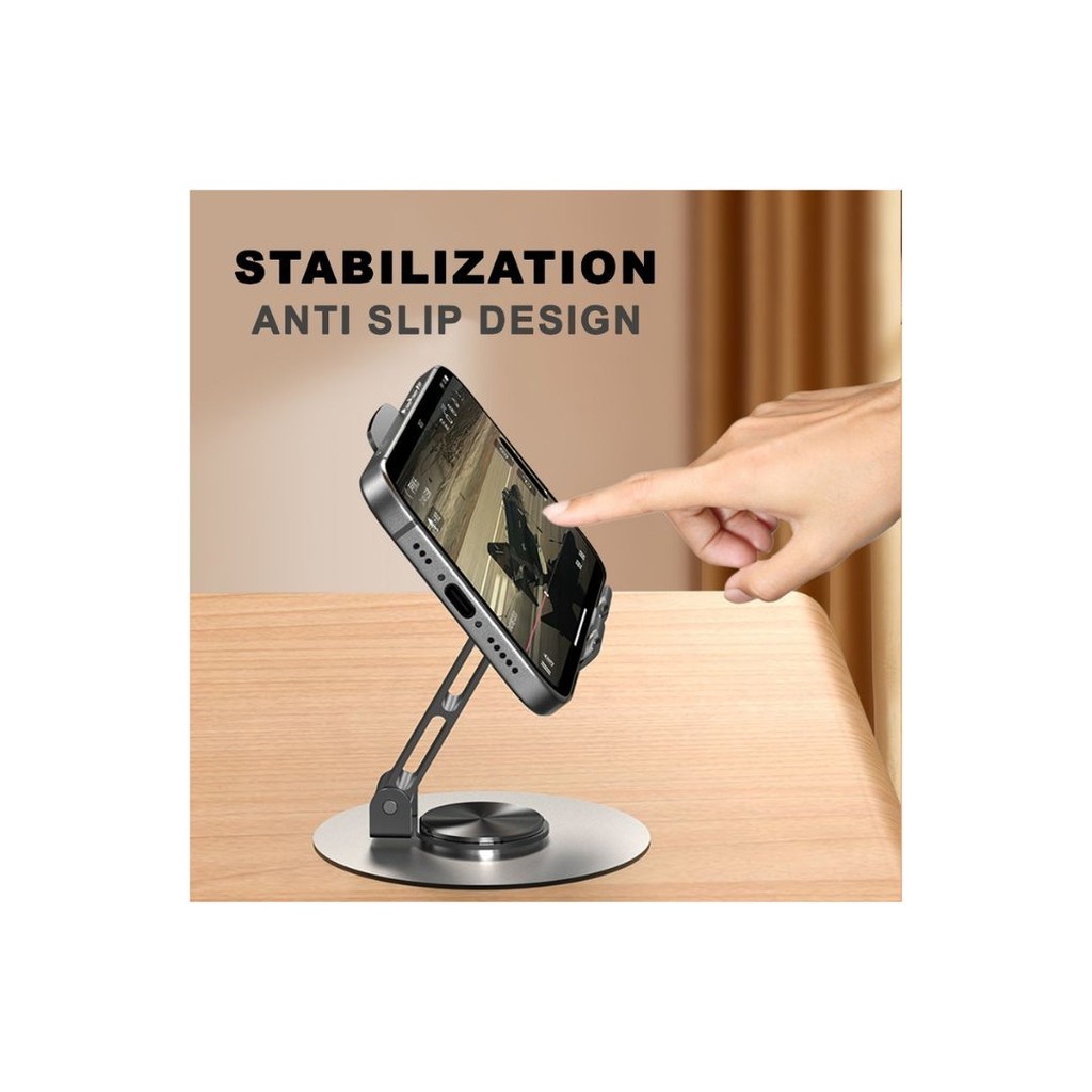 Multifunctional Desktop Metal Bracket 360°Holder Mobile Phones and ...