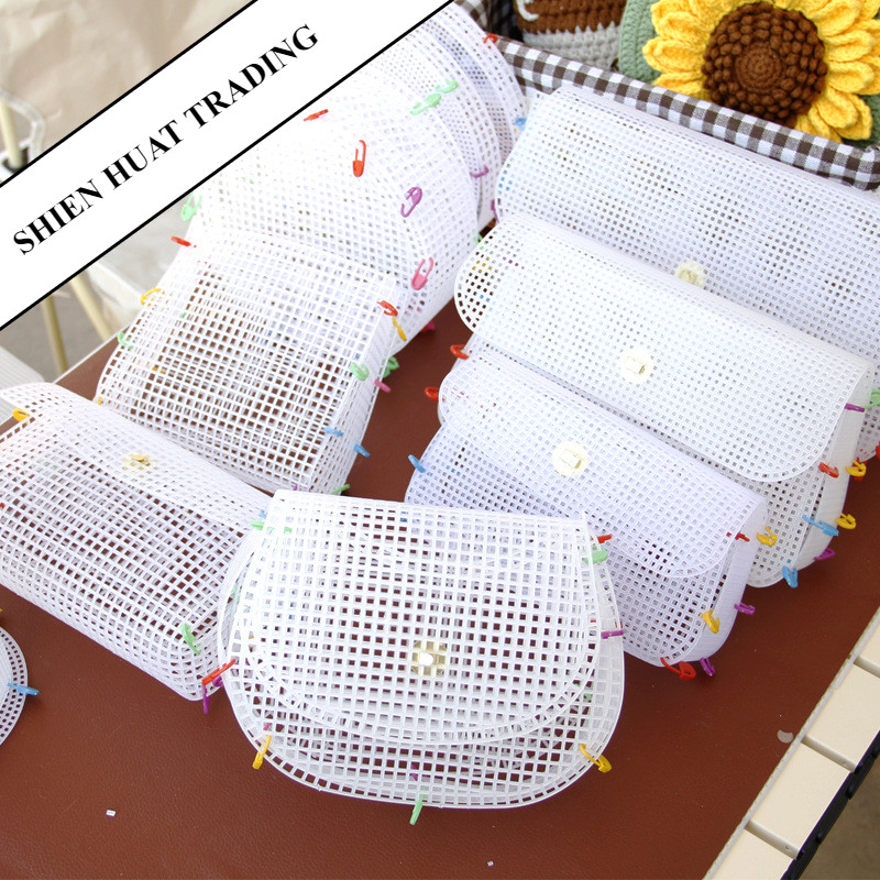 Plastic Grid/ Bag Mesh/ Plastic Coaster Mesh/ Canvas Mesh/ Benang Kait ...