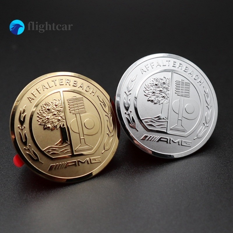 FT 29mm Nickel alloy Multimedia A/C Knob logo for Mercedes Benz ...