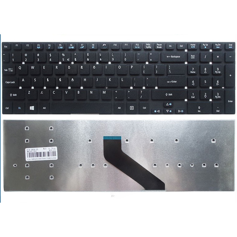 laptop Keyboard for Acer Aspire ES1-512-C4DW N15W4 ES1-512 ES1-711 ES1 ...