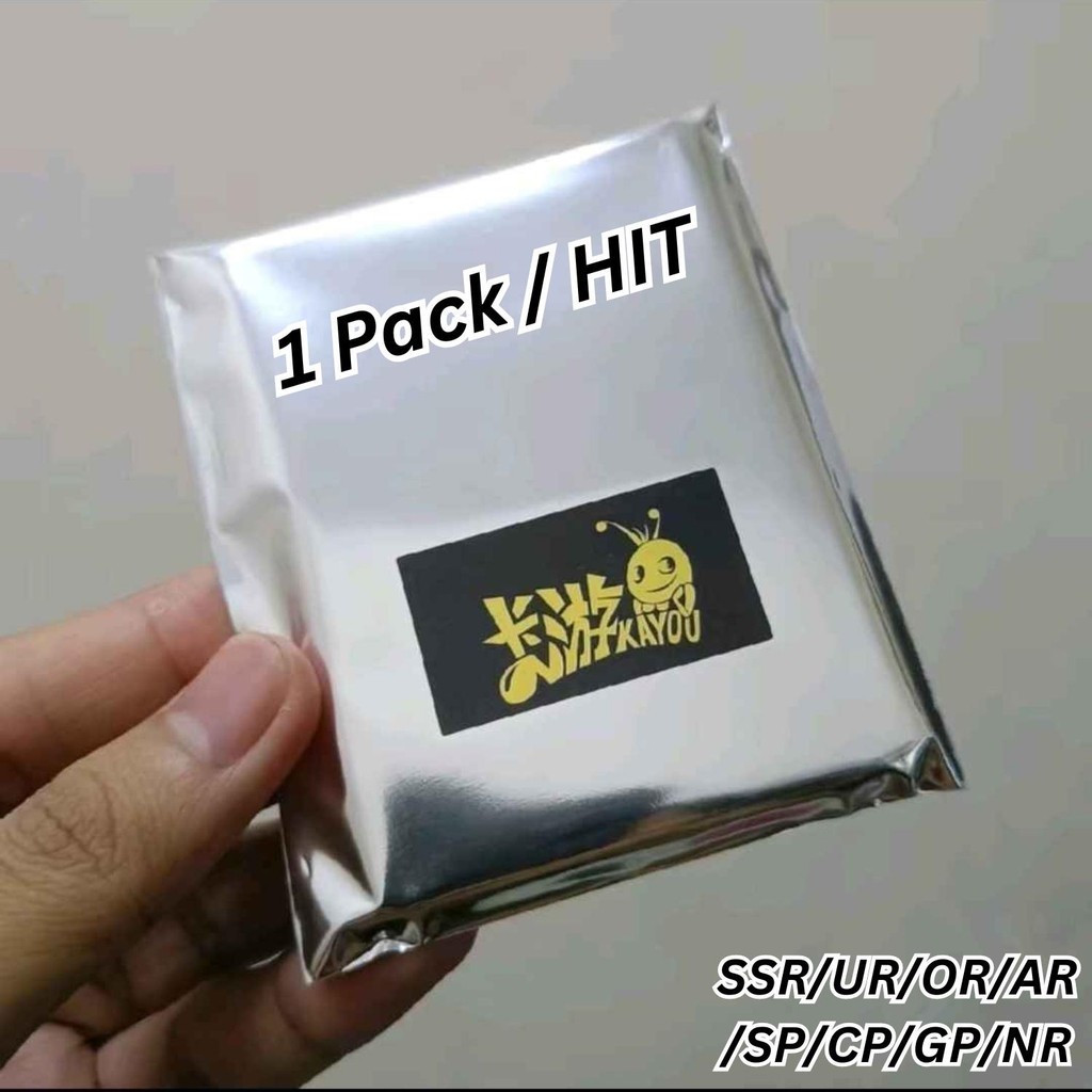 Naruto Kayou TCG Card Game Set Anime Cartoon 1 HIT Pack ccg | Shopee ...