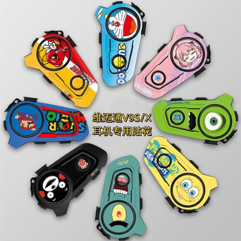 Vimaton V9S v9x v8s Bluetooth Headset Decal Decorative Sticker Vimaton ...