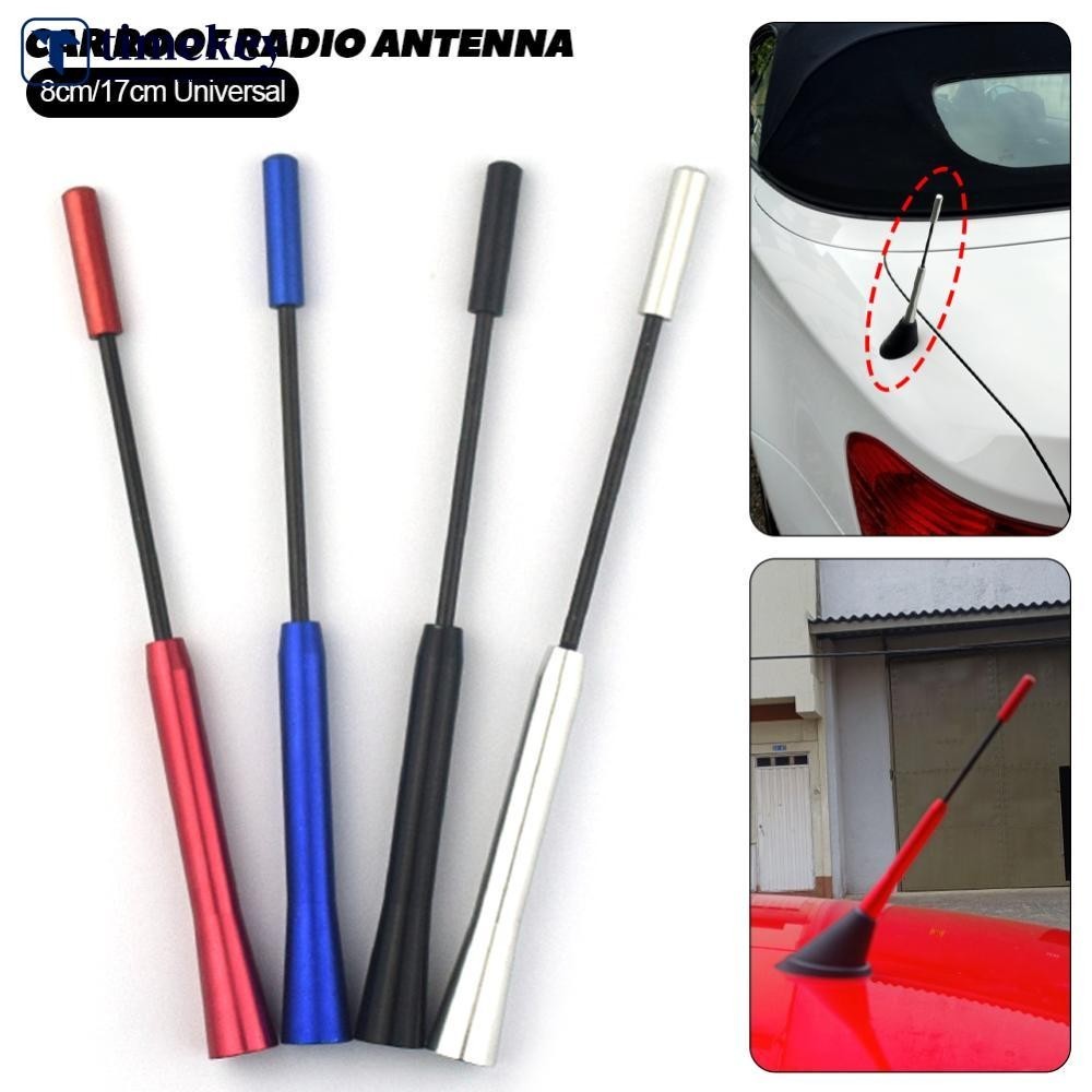 TIMEKEY 8cm/17cm Universal Car Roof Radio Antenna Sting Screw AM FM ...